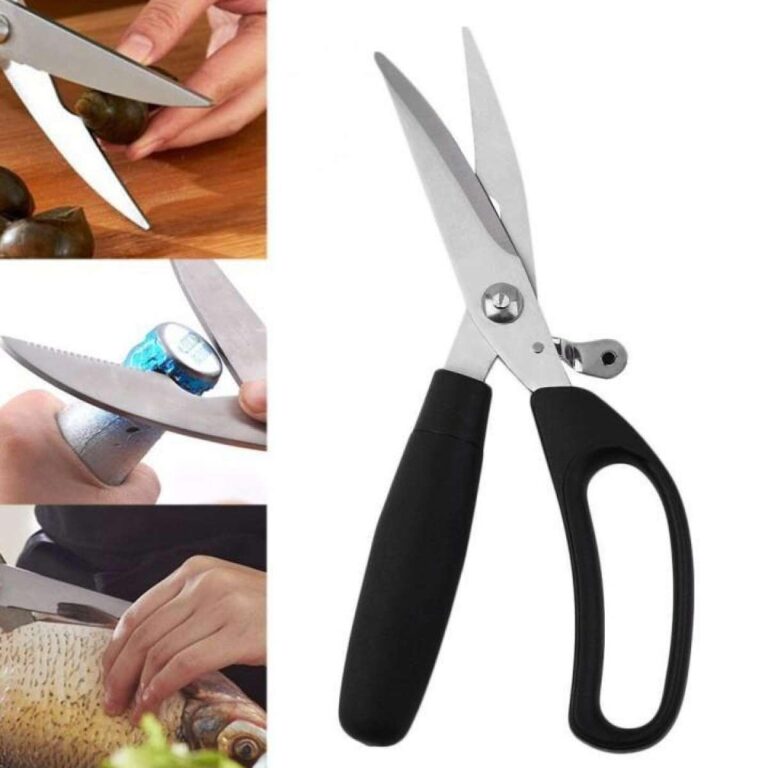 Heavy Duty Multi-Purpose Kitchen Shears – Fish, Meat & BBQ Scissors ...