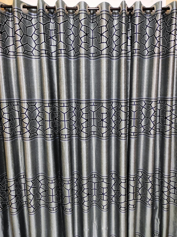 Curtain Porda – Synthetic Indian Window Protector (Dark Ash Art, 4 ...