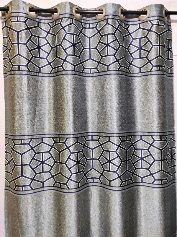 Curtain Porda – Synthetic Indian Window Protector (Dark Ash Art, 4 ...