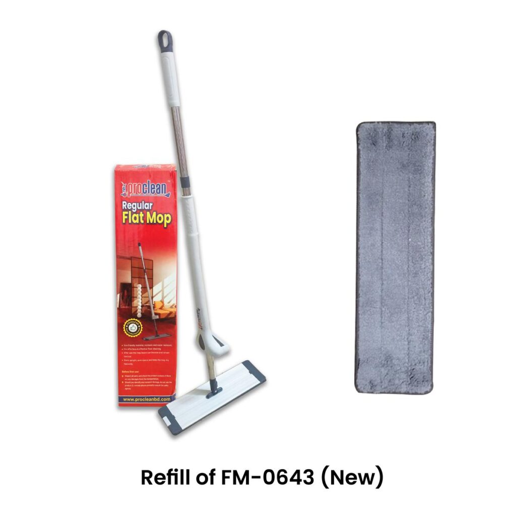 Proclean Microfiber Flat Mop Refill FM-0643-R (New Model) – Advanced ...