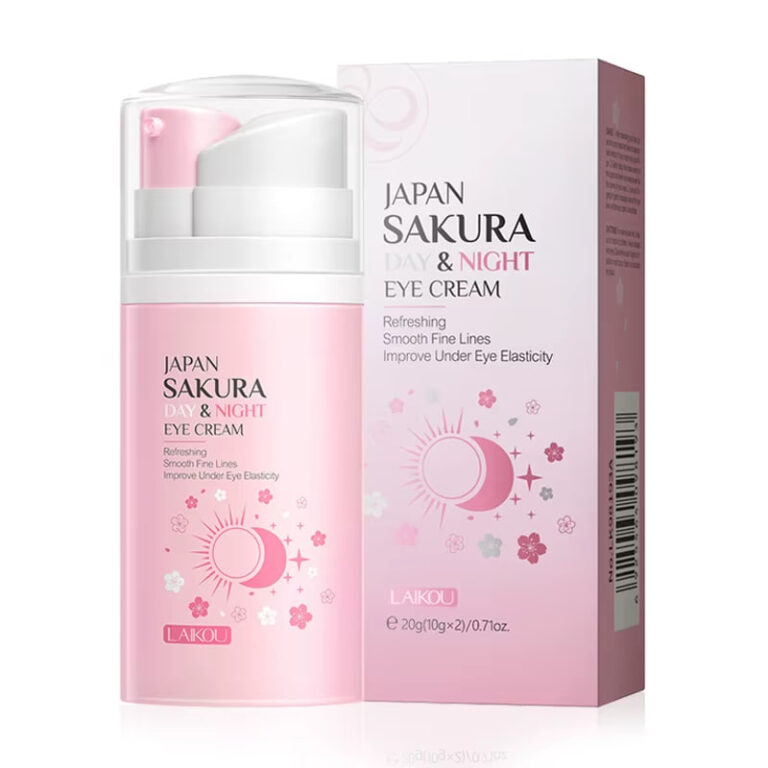 Laikou Japan Sakura Day & Night Eye Cream – 20g - ARAMBAZ
