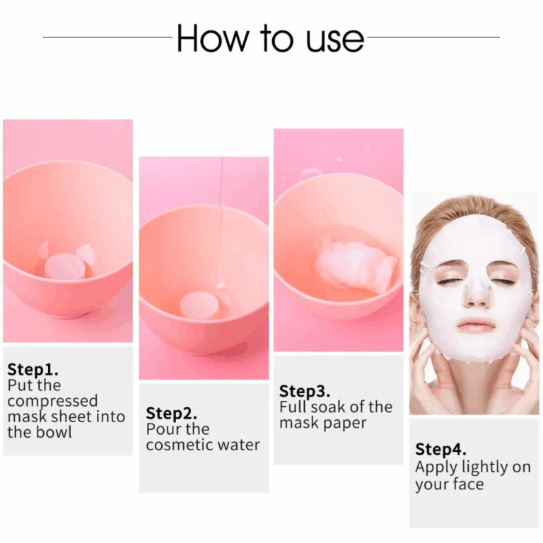 BIOAQUA Compressed Facial Tablet Face Sheet Mask – 1PCS - ARAMBAZ