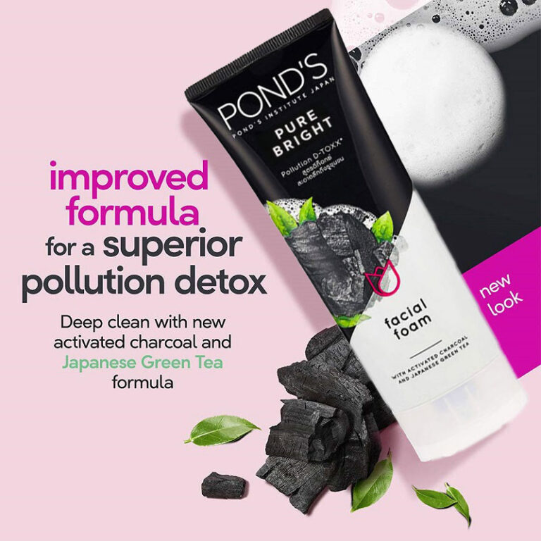 Pond’s Pure Bright Face Wash – 100 gm (International Indonesian Product ...