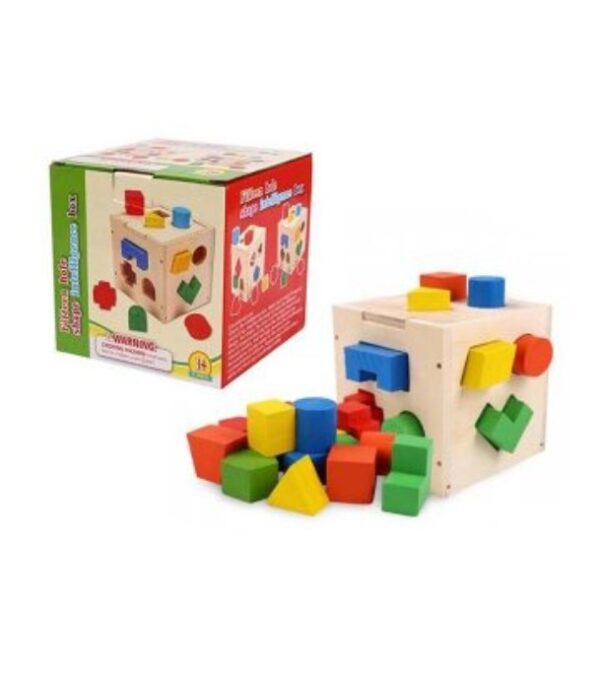 Kid’s Educational Wooden Toy | Multi-Functional Wisdom Box | Early ...