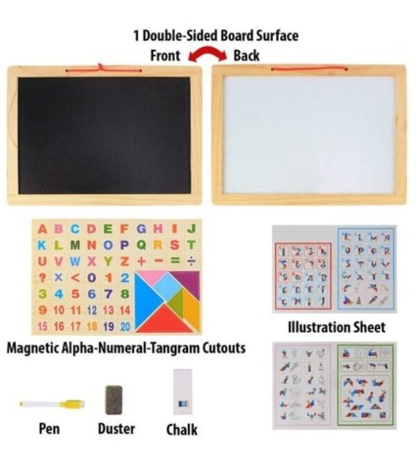 Kid’s Magnetic Writing & Drawing Board 12″ x 10″ | Creative, Mess-Free ...