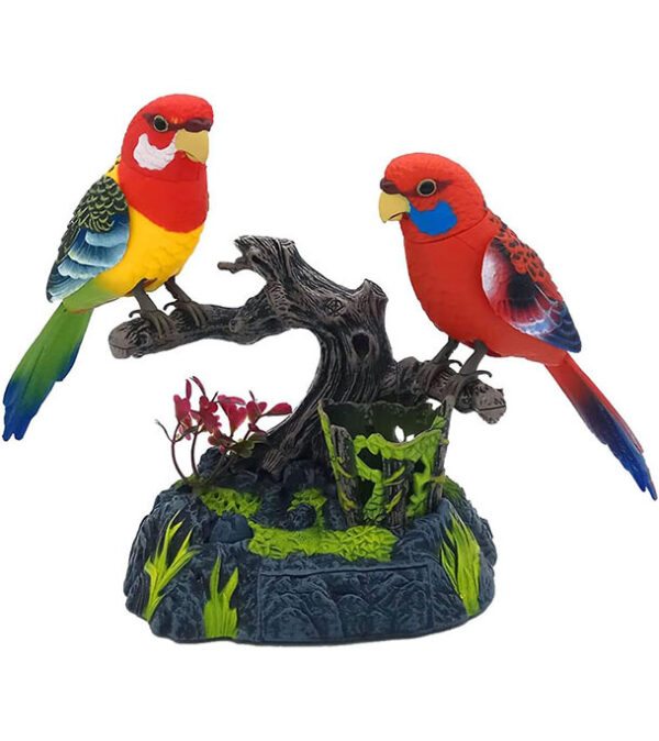 Singing & Chirping Bird Decorative Showpiece – Realistic Sound Bird ...