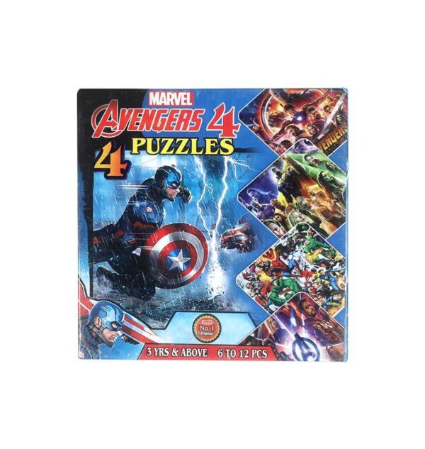 Avengers 4 Super Hero Puzzle – Exciting Jigsaw Puzzle for Kids - ARAMBAZ