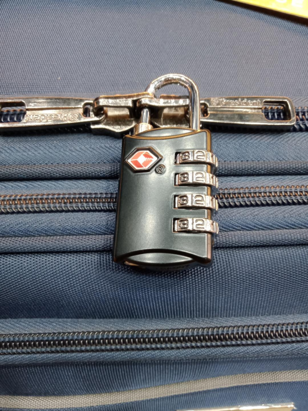 TSA Approved 4-Digit Security Combination Travel Suitcase Luggage Bag ...