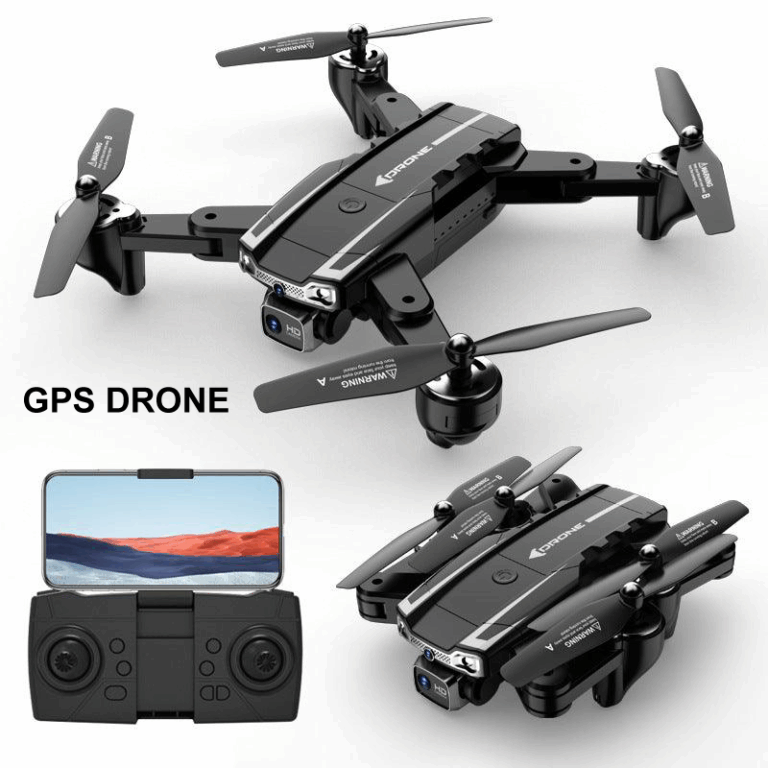 Drone 4K Dual Smart Aerial Camera | GPS | Headless Mode | Altitude Hold ...