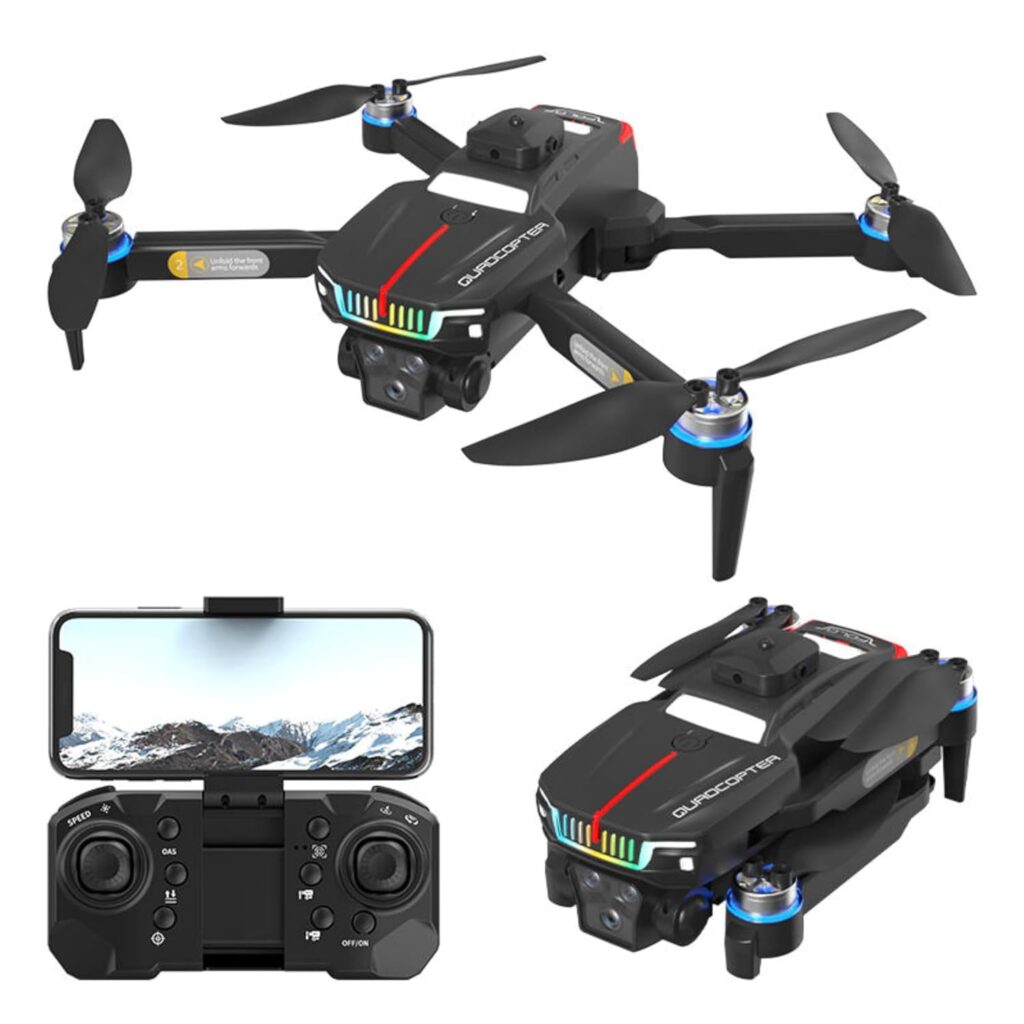 5G Foldable Drone with Brushless Motor | Professional Quadcopter | Dual ...