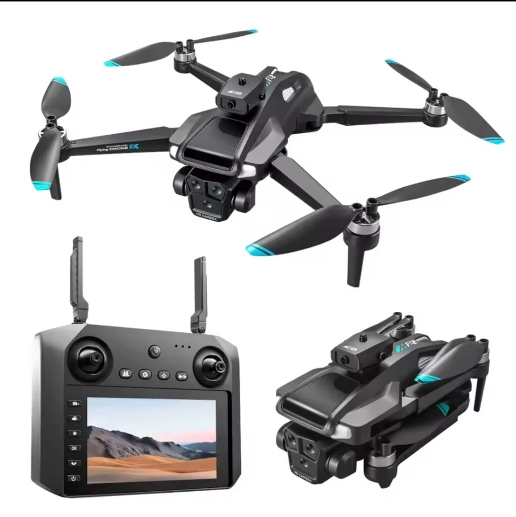 Drone Laser Sensor Optical Flow Avoidance | 4K Dual Camera | Brushless ...