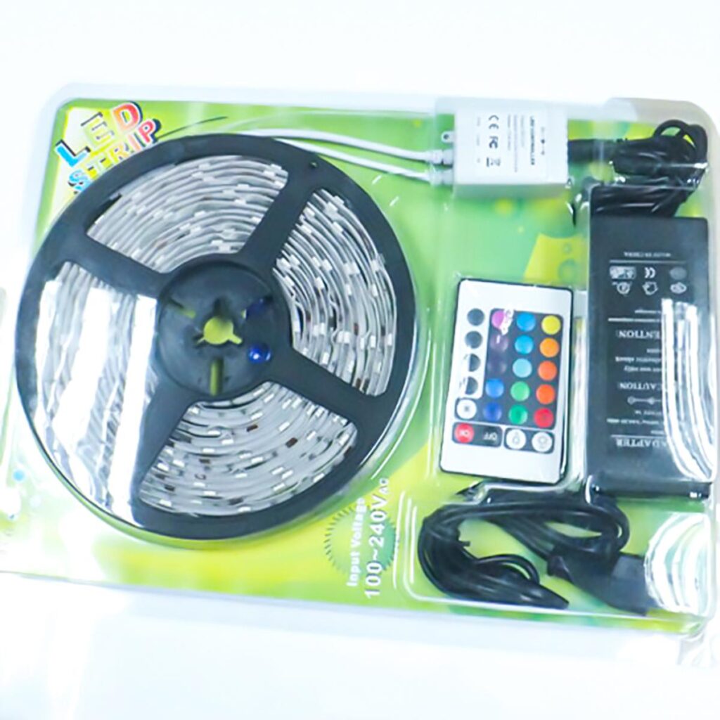 LED Light Strip RGB 5050 Set Tape | Color Changing LED Strip with ...