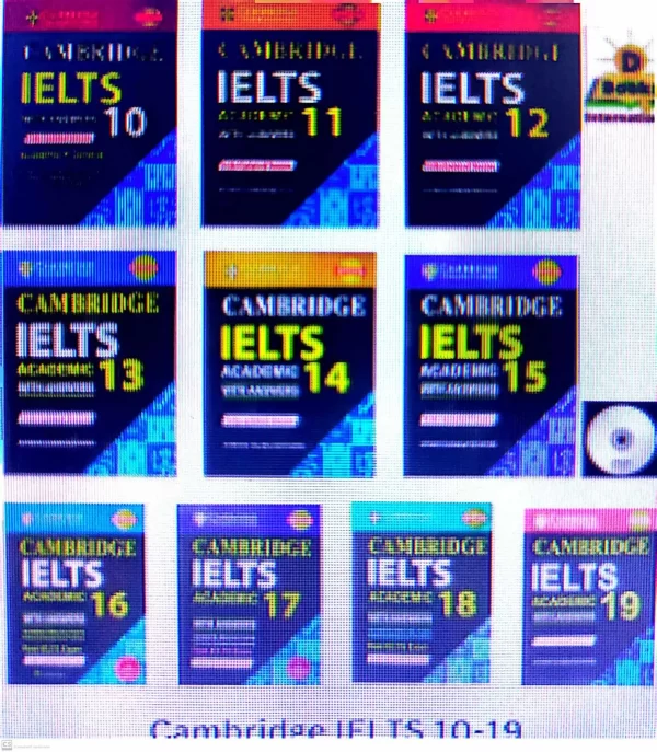 Cambridge IELTS Academic 10–19 Book Set With DVD (Paperback) – White ...
