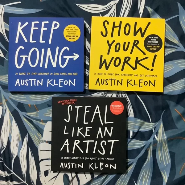 Austin Kleon Book Set (Steal Like an Artist, Show Your Work & Keep ...