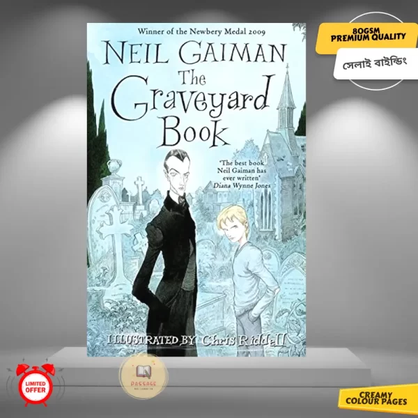 The Graveyard Book by Neil Gaiman – Premium – Paperback - ARAMBAZ