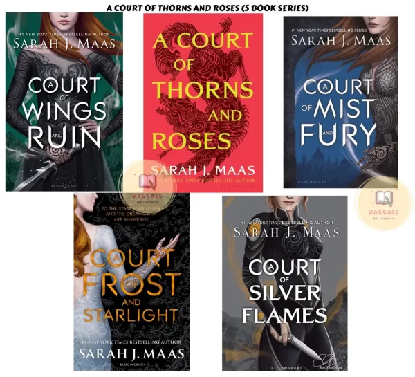 A Court of Thorns and Roses (5 Book Set) by Sarah J. Maas - ARAMBAZ