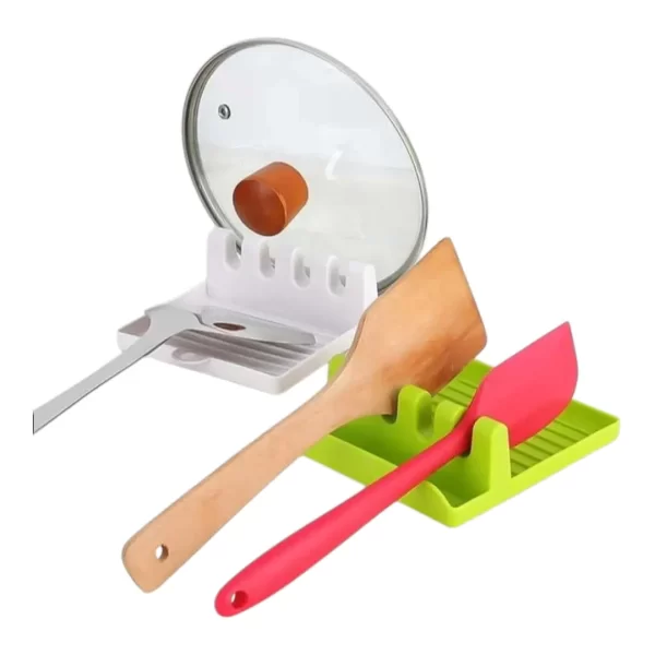 Plastic Spatula Holder – Kitchen Organizer for Forks, Spoons & Cooking ...