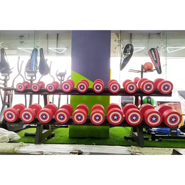 Marvel Dumbbell – Captain America Dumbbells 2.5 kg–30 kg (Total up to ...